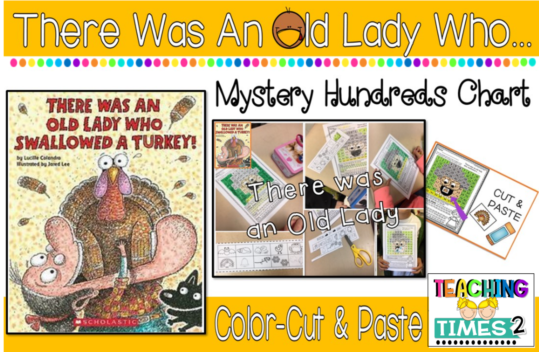 There Was An Old Lady Who Swallowed A Turkey......... Activity And ...