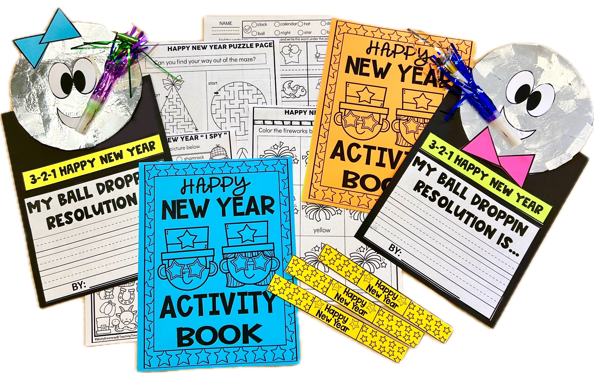 New Years Day Activities And Celebration For K-2