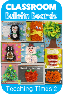 Back To School Bulletin Board-Sweet To The Core - Teaching Times 2