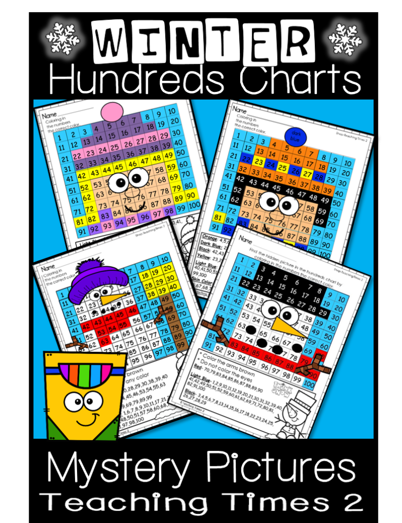 Hundreds Charts Mystery Pictures - Teaching Times 2