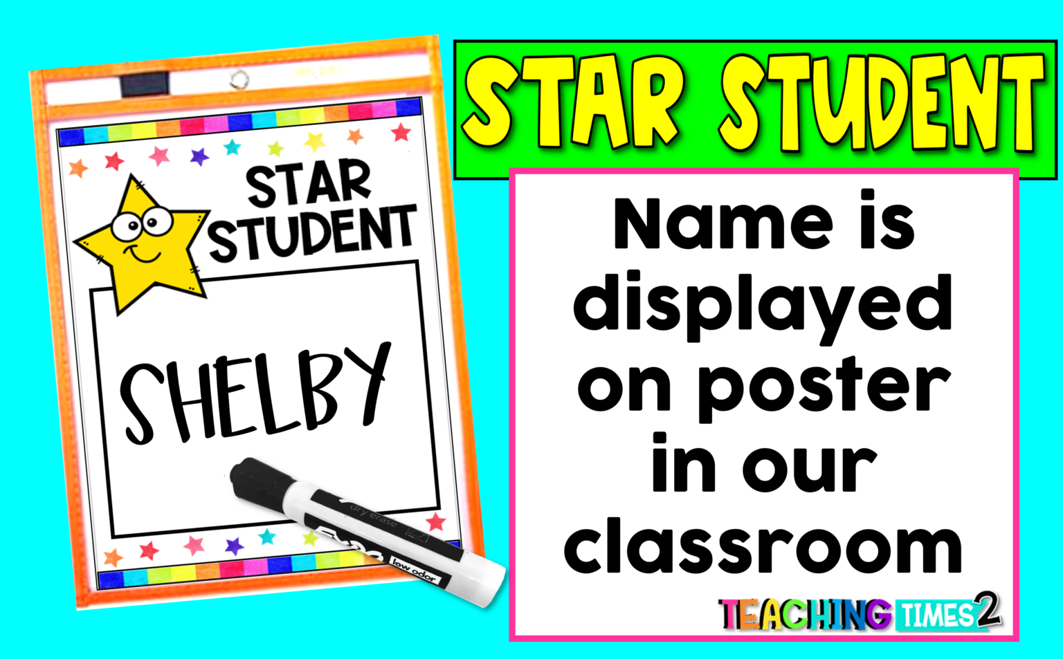 Star Student Celebration In The Classroom