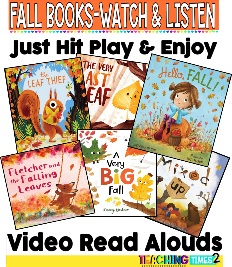 Fall Read Alouds For The Elementary Classroom